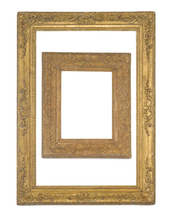 Bonhams : A Southern French 18th Century carved and gilded frame