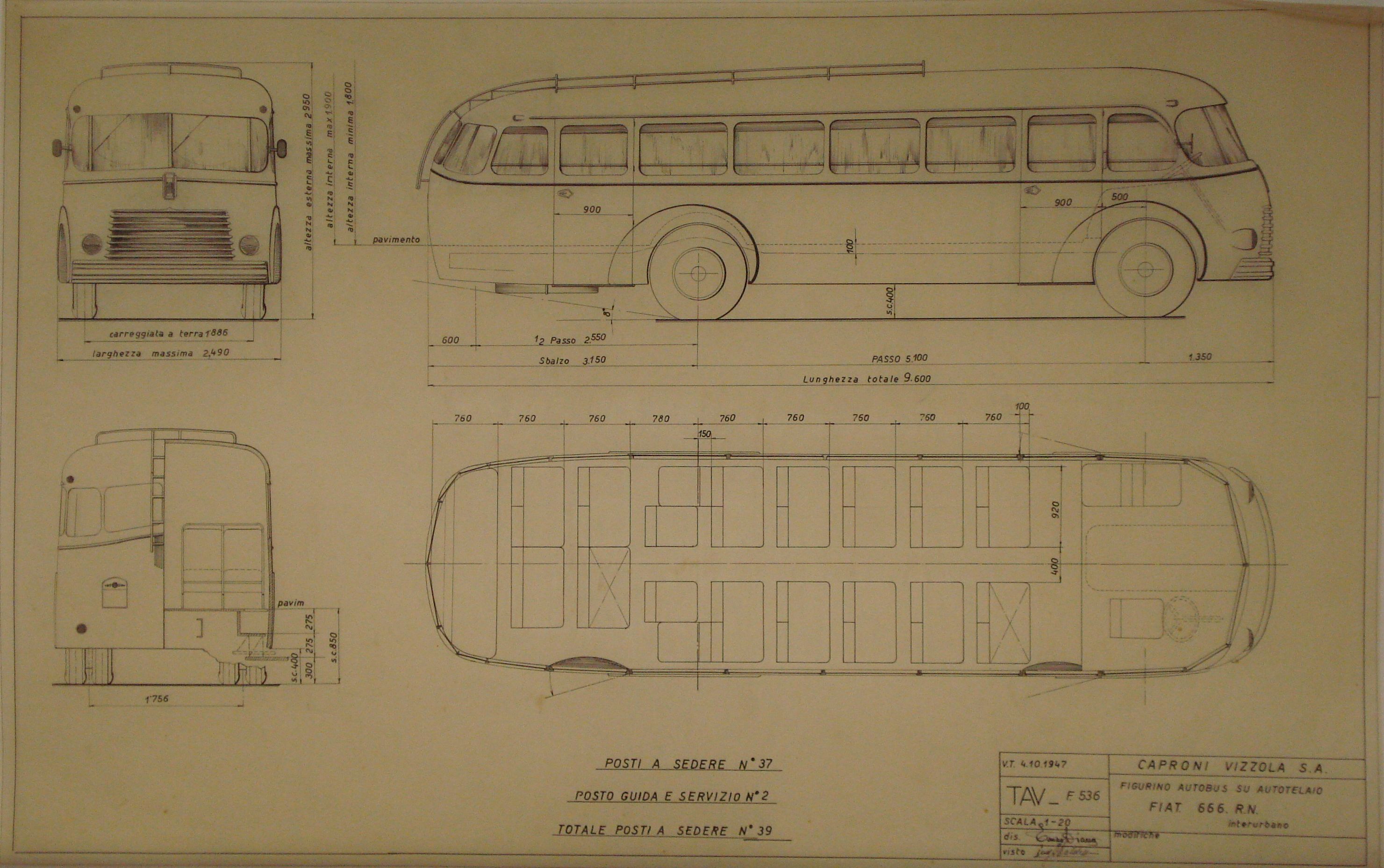 Bonhams Cars : Assorted commercial vehicle design drawings, Italian ...