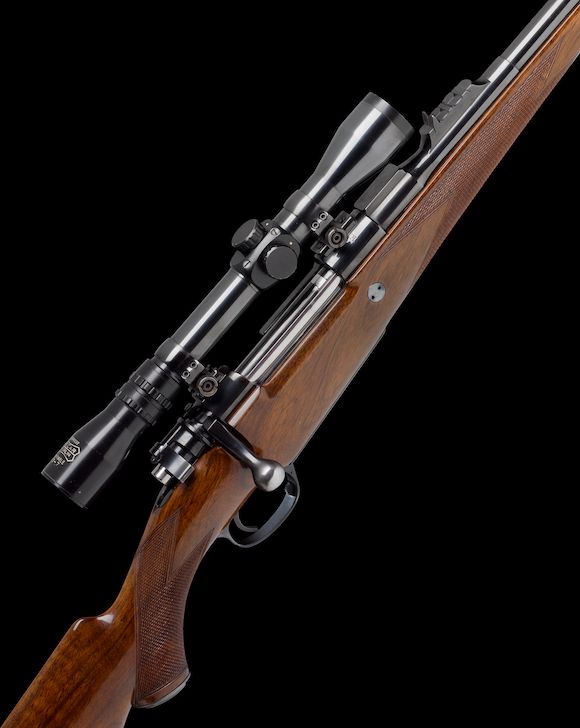 Bonhams : A fine .350 (Rigby Magnum) 'Square-Bridge' Mauser sporting ...