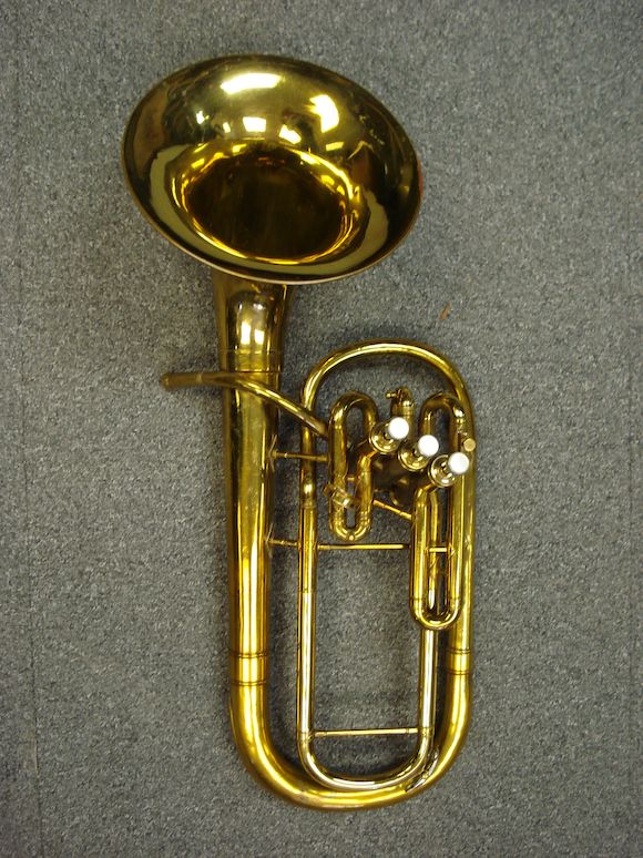 Bonhams : A E flat tenor horn by Conn (1)