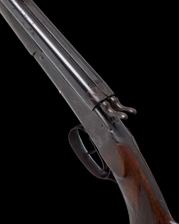 Bonhams : A German .22 (Hornet)/.410 combination hammer gun/rifle, no. 2506