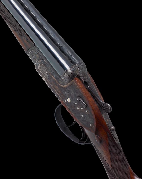 Bonhams : A 20-bore (2¾in) 'No. 2' sidelock ejector gun by Aguirre ...