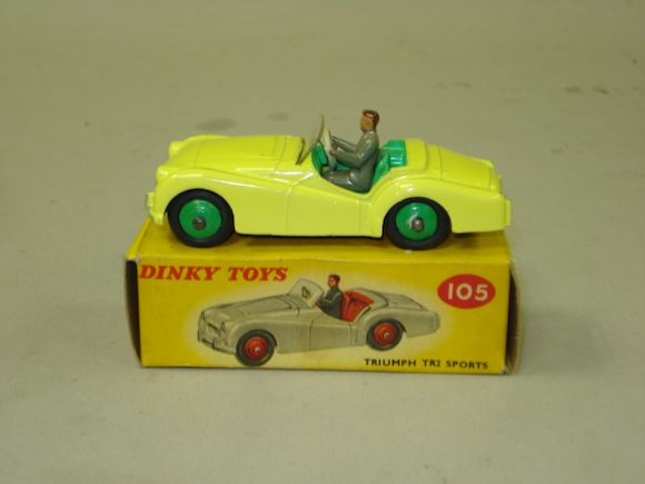 Bonhams : Dinky 105 Triumph TR2 Sports