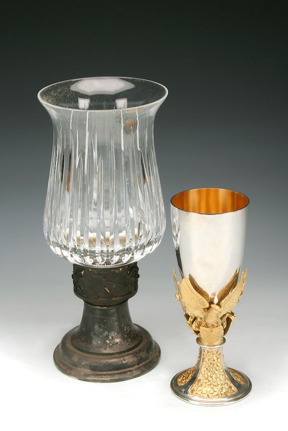 Bonhams : Hector Miller for Aurum: A silver & silver gilt commemorative ...