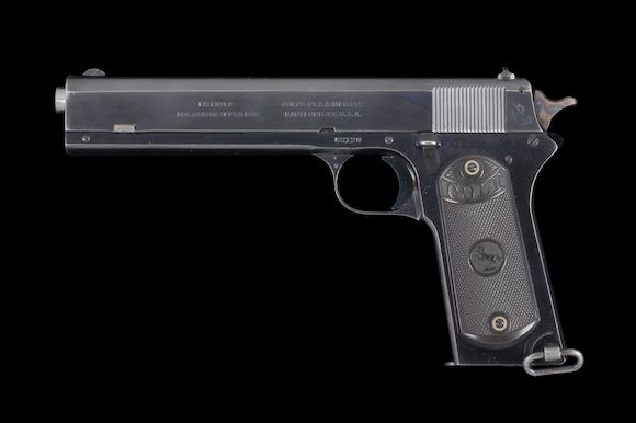Bonhams : A fine .38 (A.C.P.) 'Military Model 1902' automatic pistol by ...