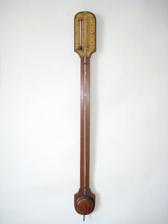 Bonhams : A Victorian mahogany stick barometer Woolley Sons & Co ...