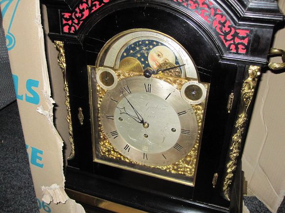 Bonhams : A large and impressive mid 18th century English ebonised ...