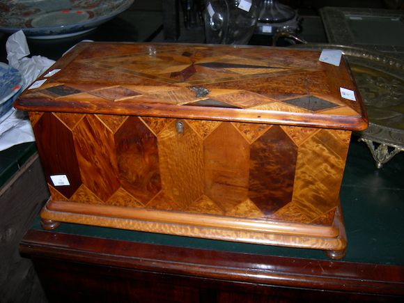 Bonhams : A late 19th century New Zealand totrara and specimen wood ...