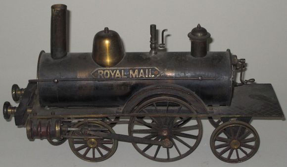 Bonhams : Stevens Model Dockyard 3 1/4in gauge live steam 2-2-2 Royal ...