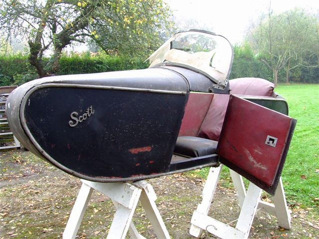 Bonhams Cars : A Scott sidecar body,