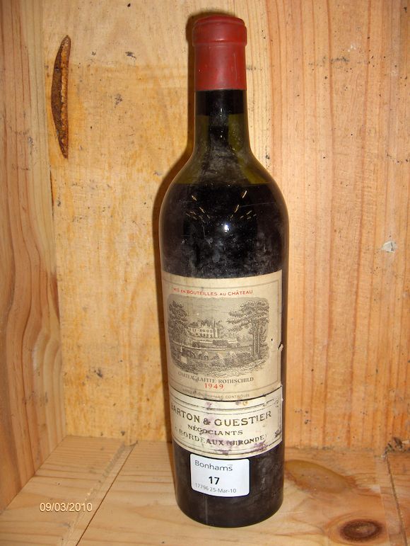 Bonhams : Chateau Lafite Rothschild 1949 (1)