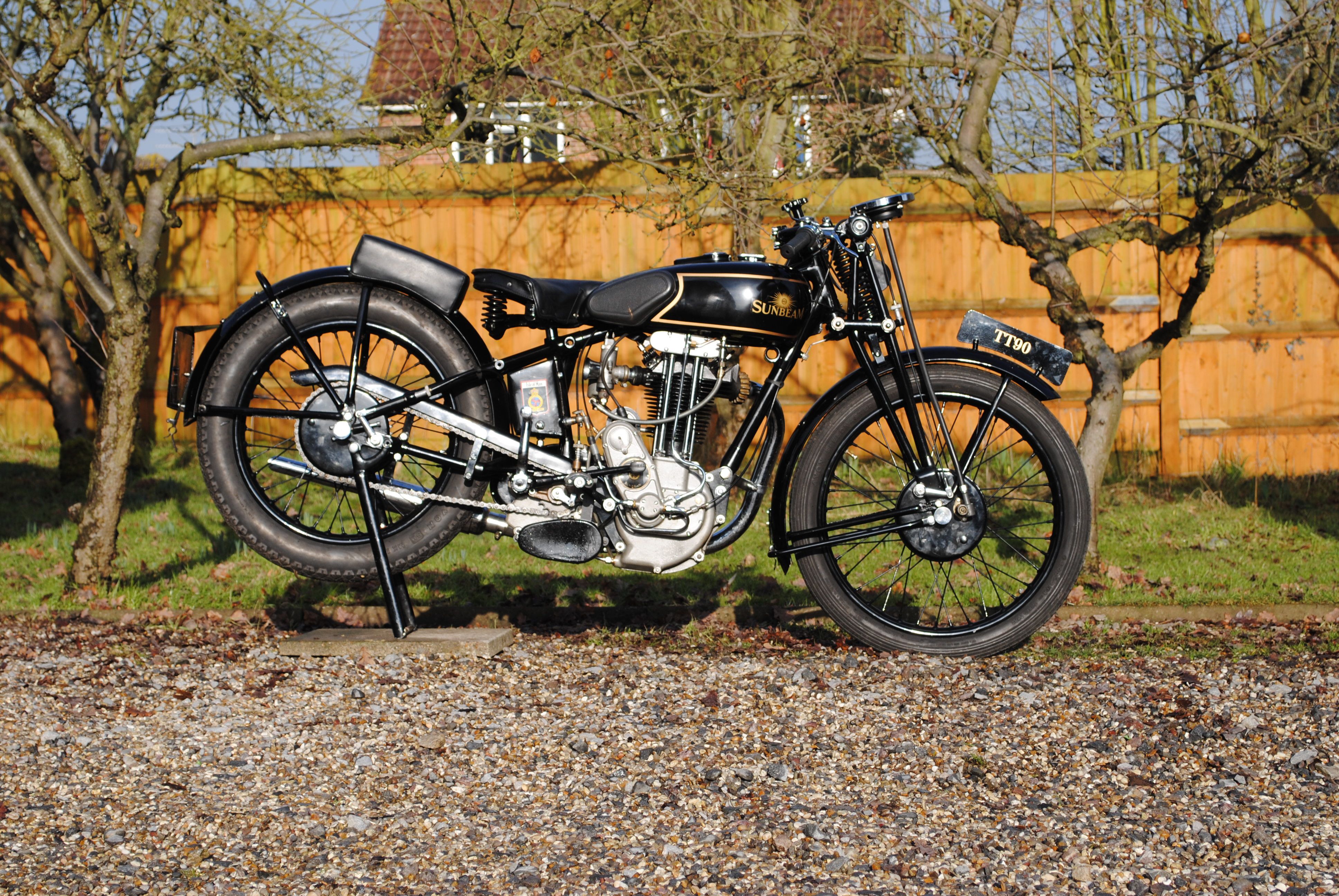 1932 Sunbeam 493cc Model 90 Registration no. UC 3656 Frame no. '13396 ...