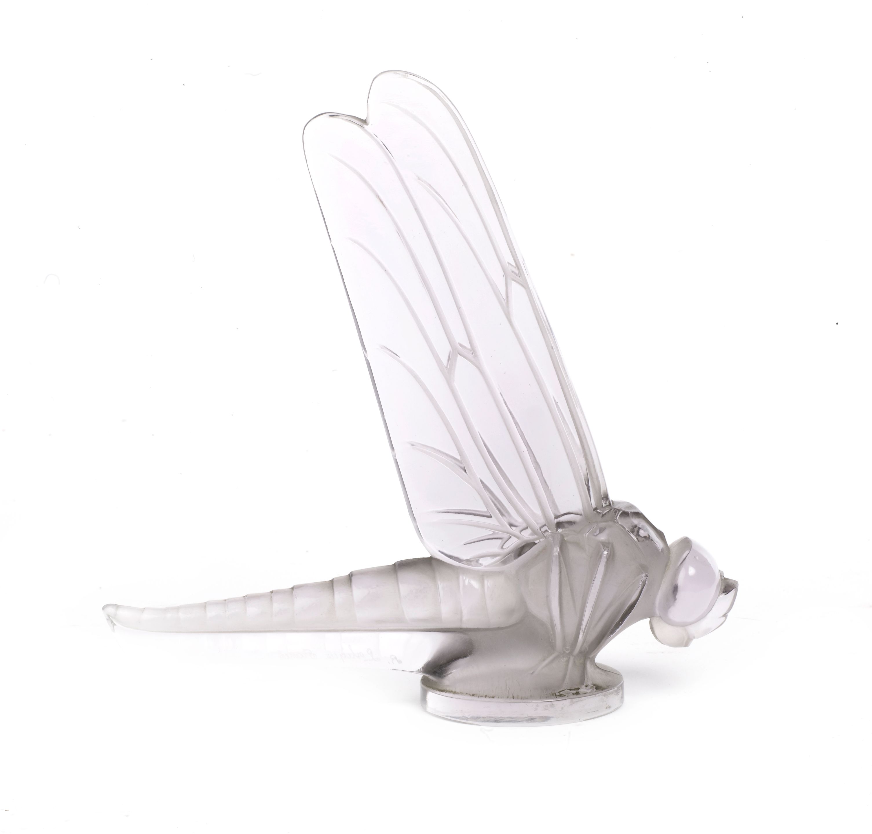Bonhams Cars : A 'Grande Libellule' glass mascot by Rene Lalique ...