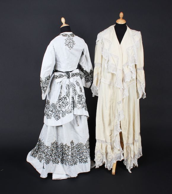 Bonhams : A Victorian promenade dress
