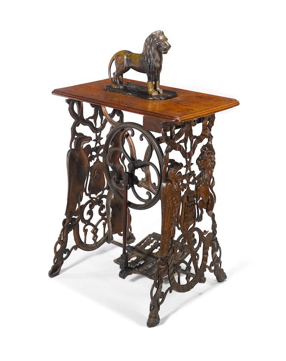 Bonhams : An important Kimball & Morton gilded cast iron and mahogany ...