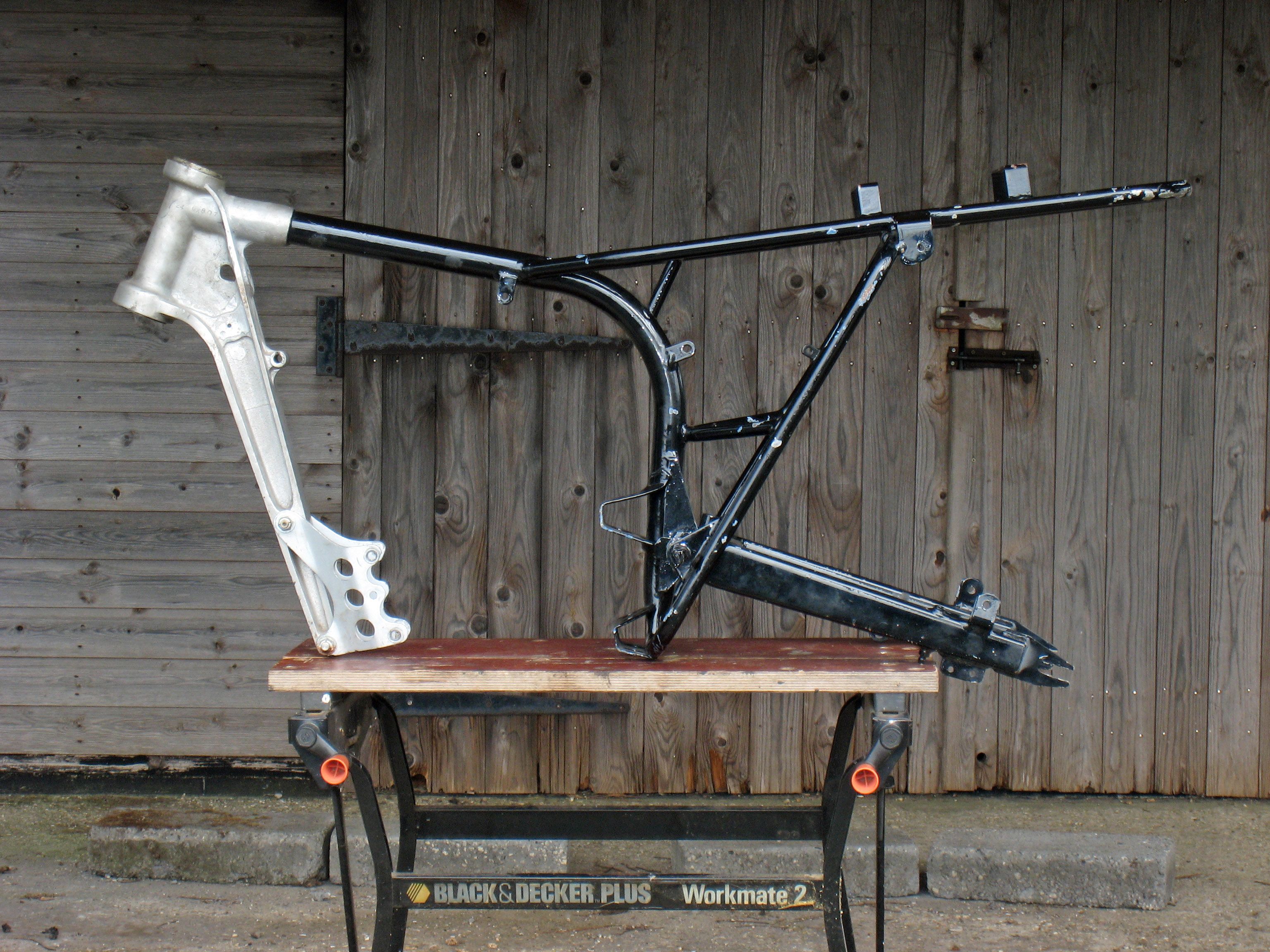 Bonhams Cars : A 1964 Greeves 24MX1 scrambler frame,