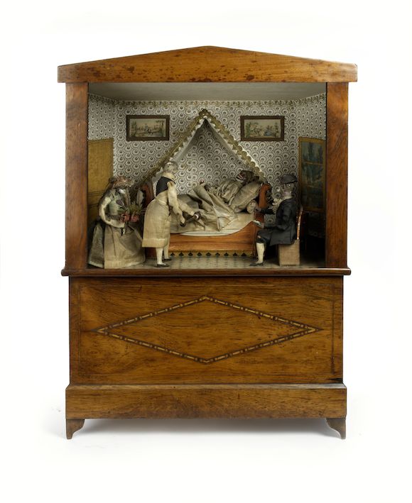 Bonhams : A fine twenty-key barrel organ, with quadruple monkey ...