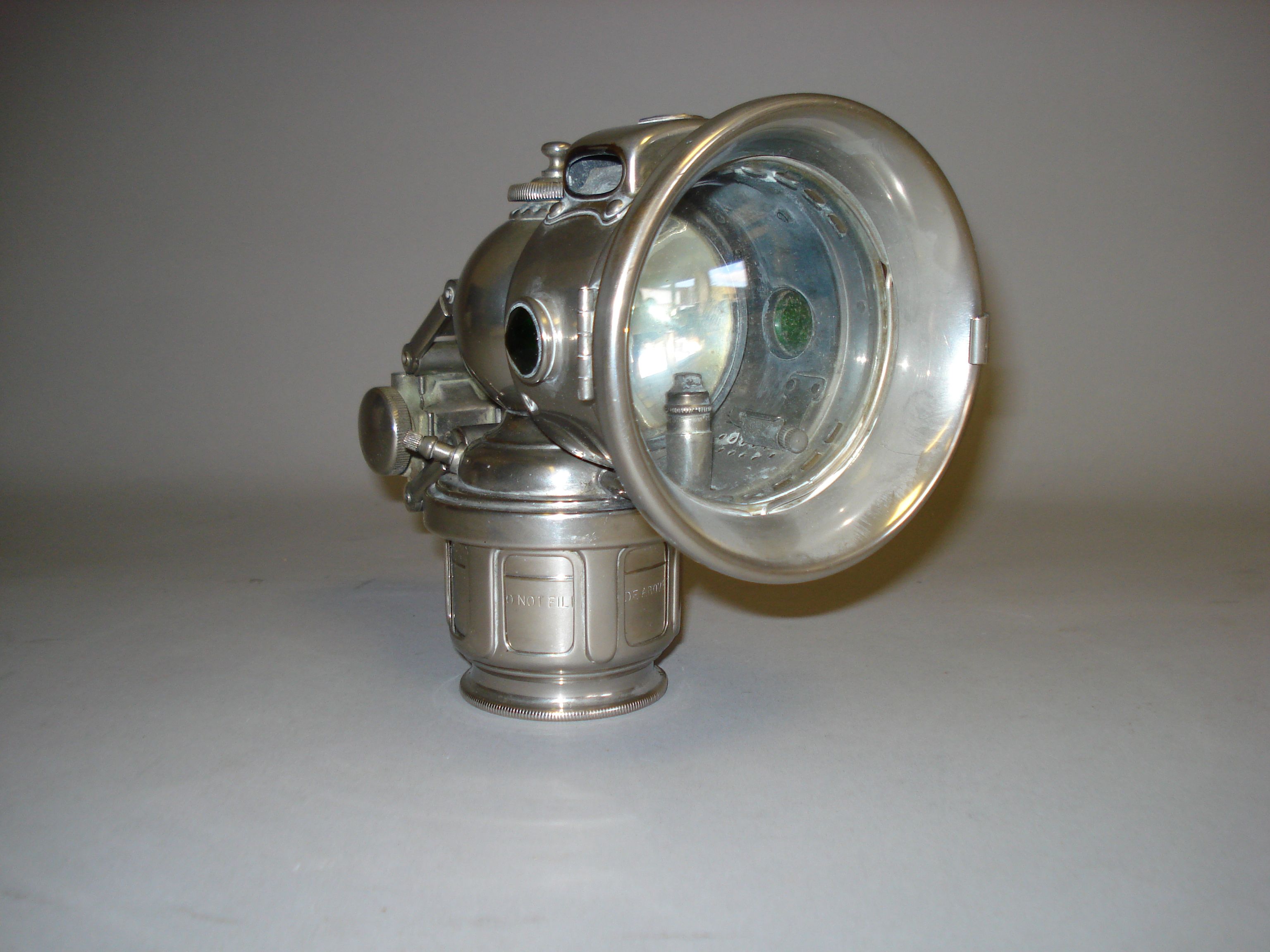 Bonhams Cars : A Lucas self contained acetylene lamp, circa 1920,