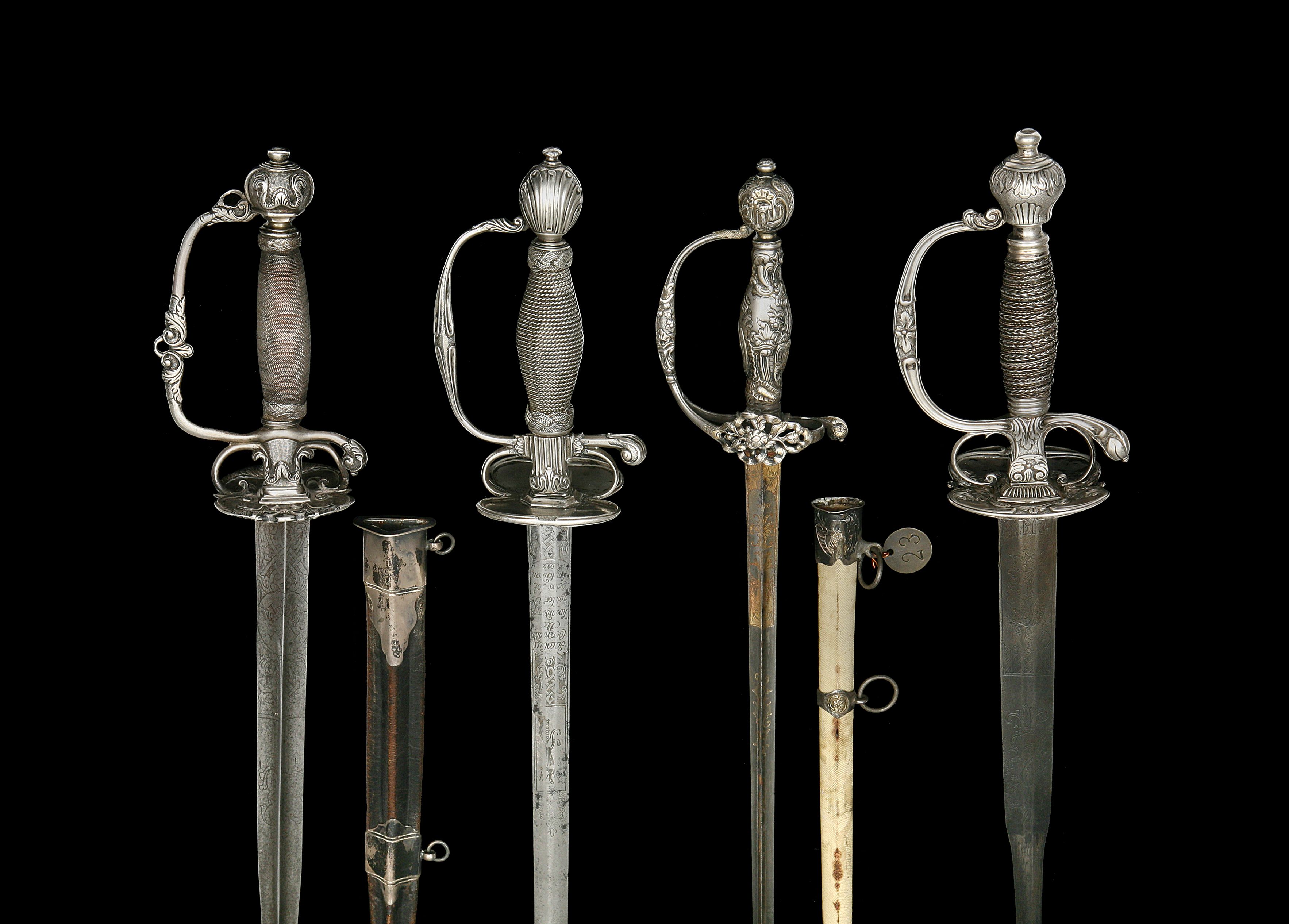 Bonhams : A Rare Queen Anne Silver-Hilted Small-Sword