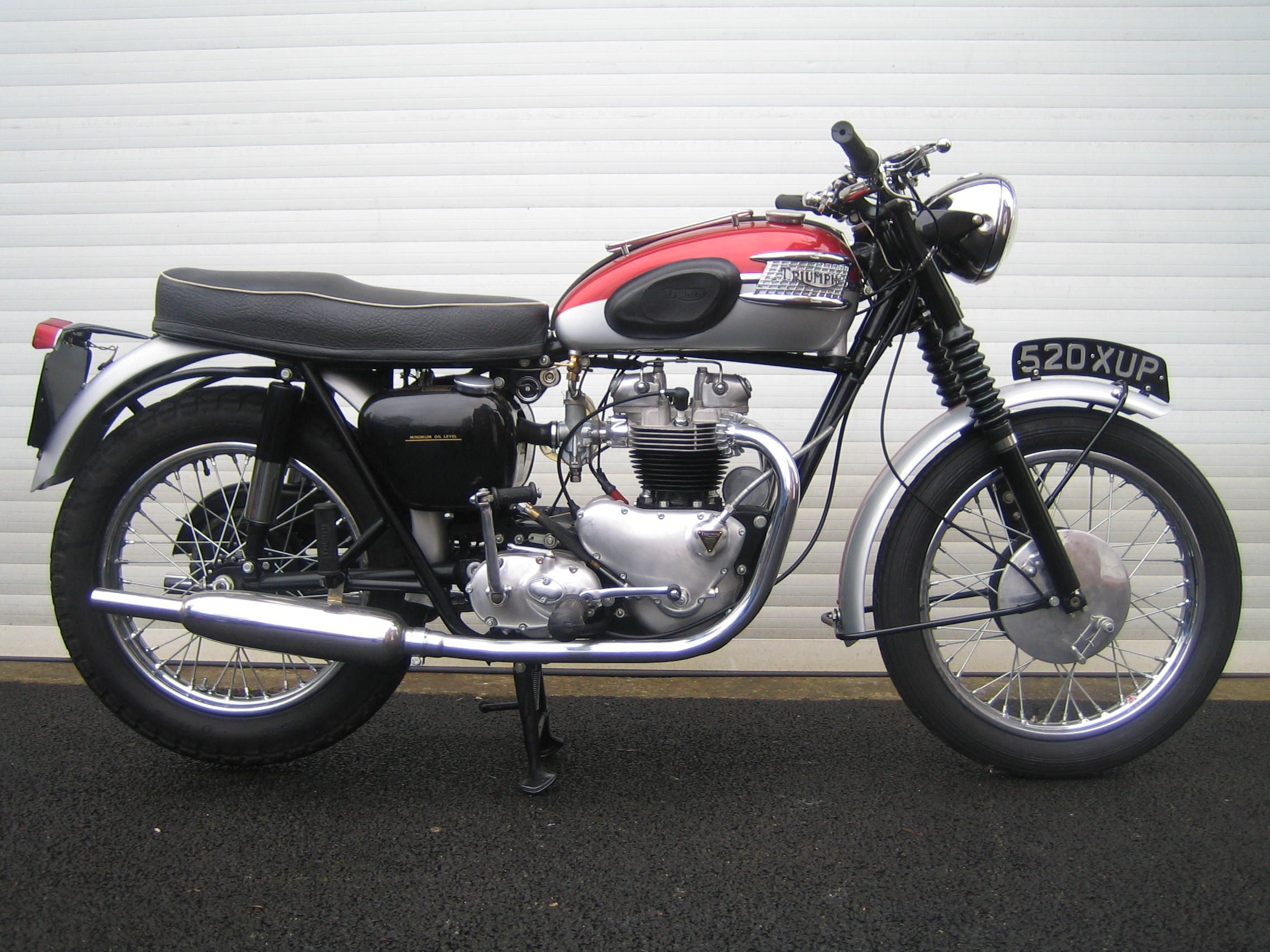 1956 Triumph 650cc TR6 Trophy Frame no. 79818 Engine no. TR6 79818 ...