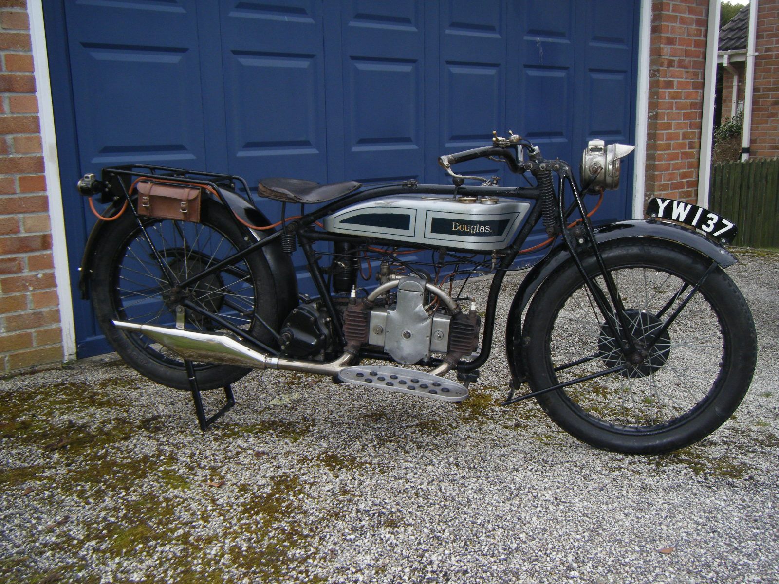 Bonhams Cars : 1927 Douglas 348cc EW Frame no. MF12001 Engine no. YE19786
