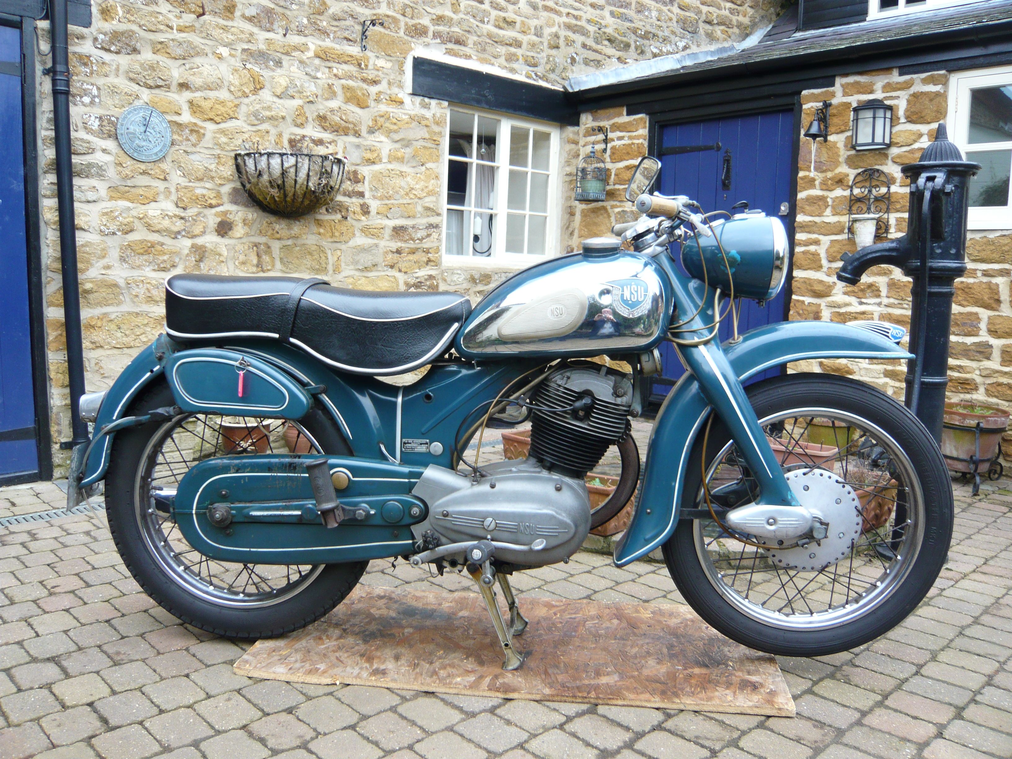 1955 NSU 247cc Max Registration no. RXY 834 Frame no. 293227 Engine no ...