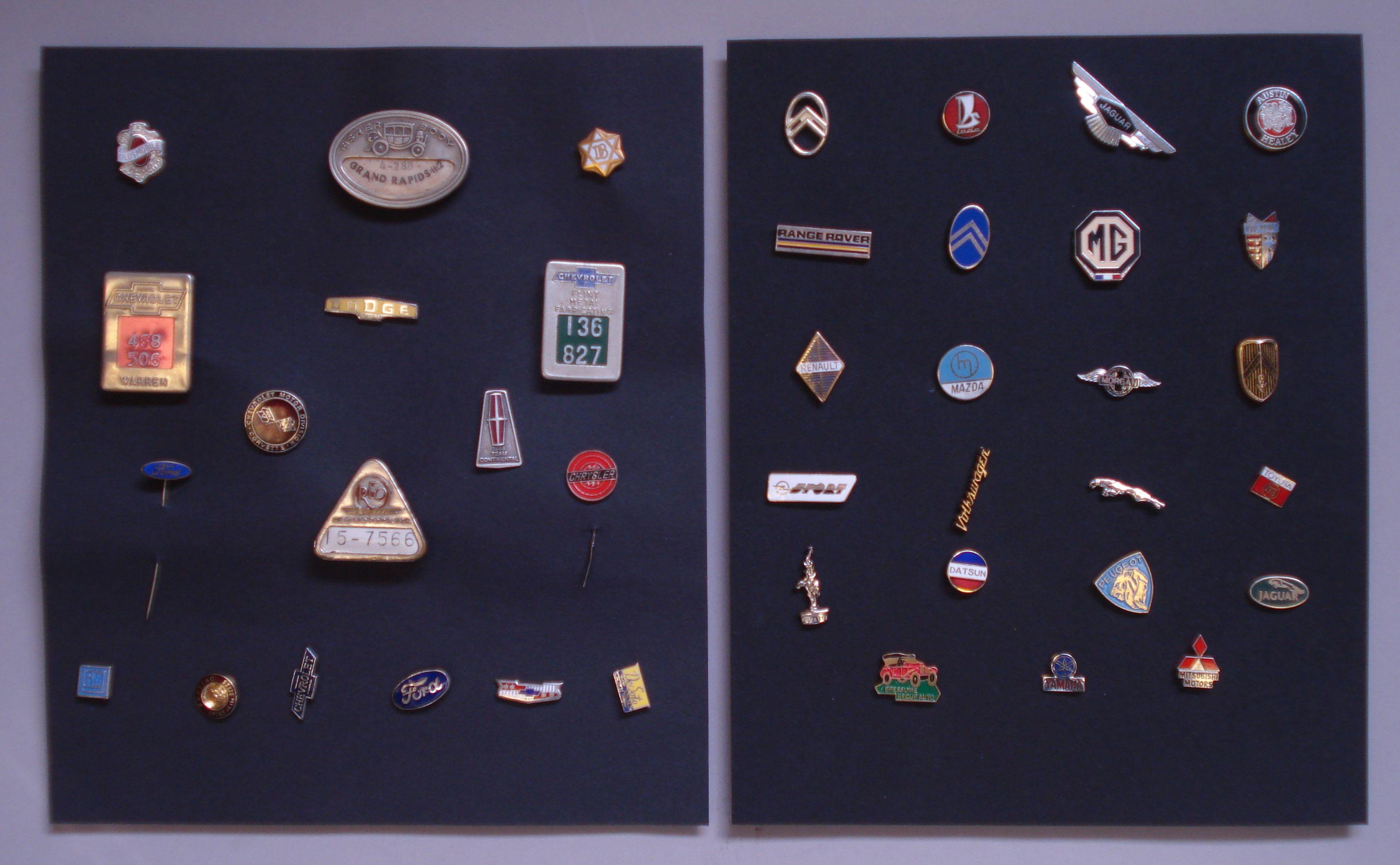 Bonhams Cars Assorted American And European Motoring Lapel Badges