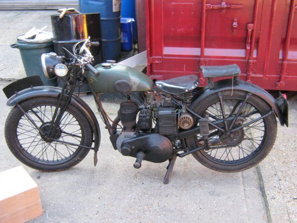 Bonhams Cars : 1935 BSA 249cc Model B35-1 Frame no. E11115 Engine no. E1303
