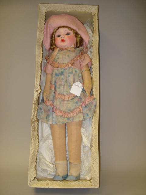 Bonhams Boxed Composition Doll
