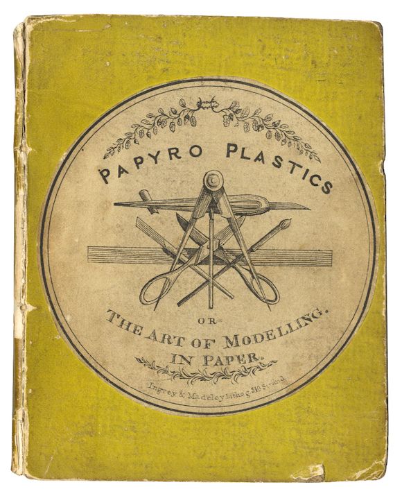 Bonhams : PAPER MODELLING [BLASCHE (BERNHARD HEINRICH)] Papyro-Plastics ...