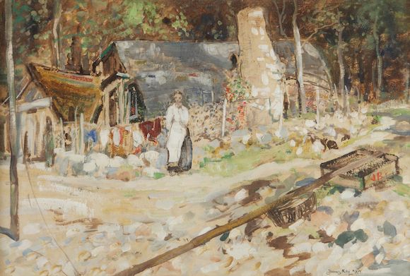 Bonhams : James Kay, RSA RSW (British, 1858-1942)
