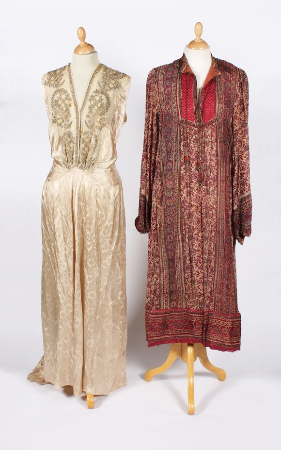 Bonhams : A Turkish tunic and a 1930s wedding dress