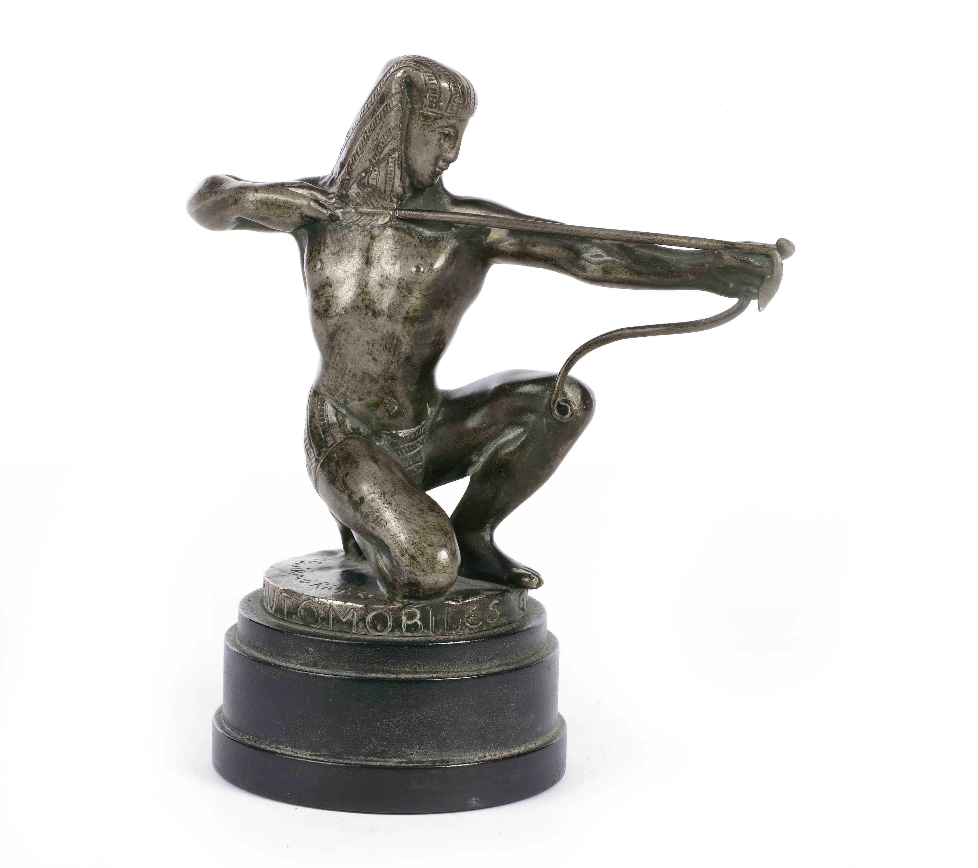 Bonhams Cars : A Gregoire cars Egyptian mascot after Riviere,
