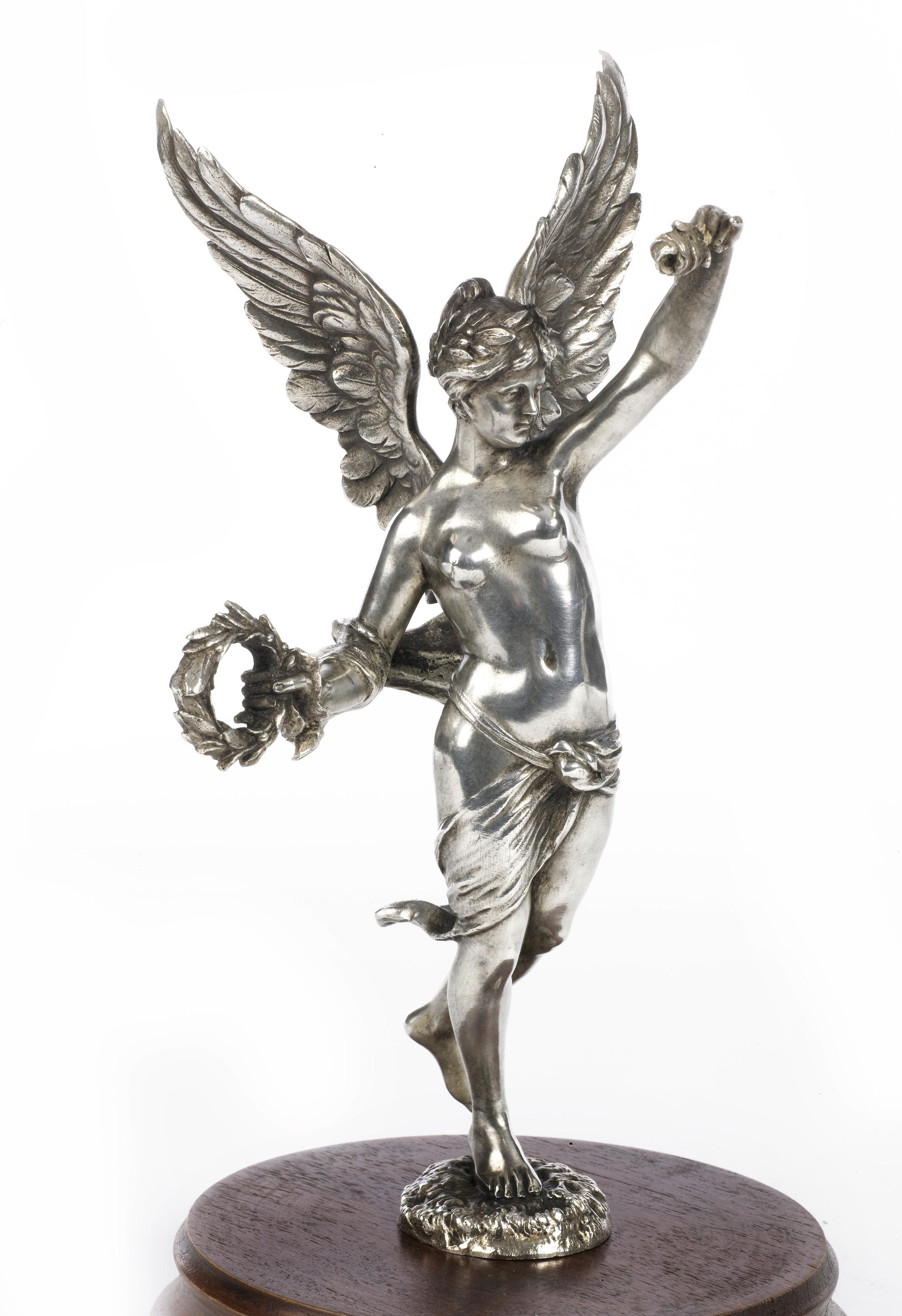 Bonhams Cars A Winged Victory Mascot By Eichberg 1910s
