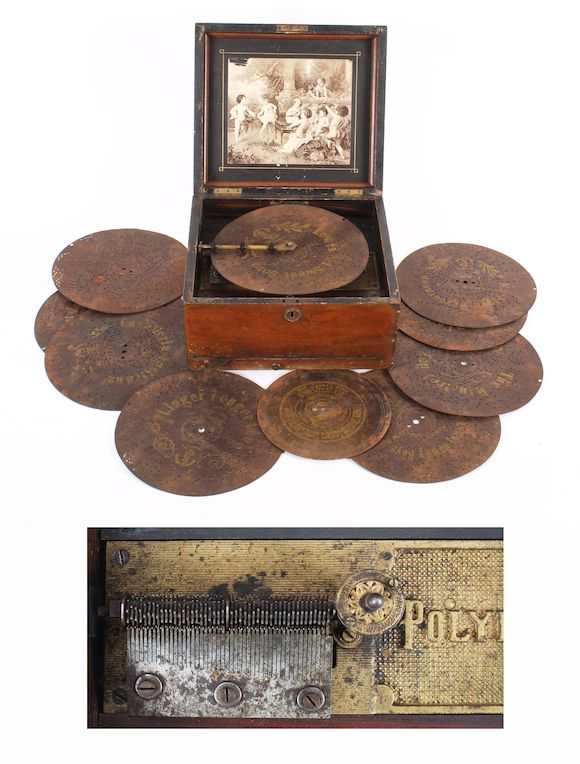 Bonhams : A Polyphon Style 46c disc musical box 9