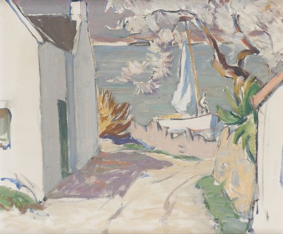 Bonhams : John MacLauchlan Milne, RSA (British, 1886-1957) Springwell ...