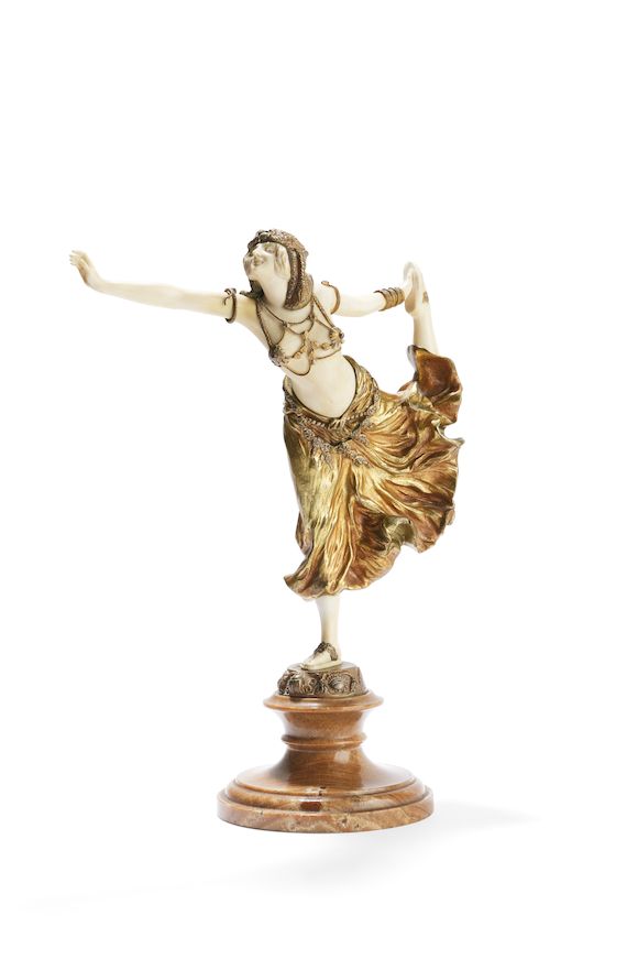Bonhams : Claire Jeanne Roberte Colinet 'Egyptian Dancer', circa 1925
