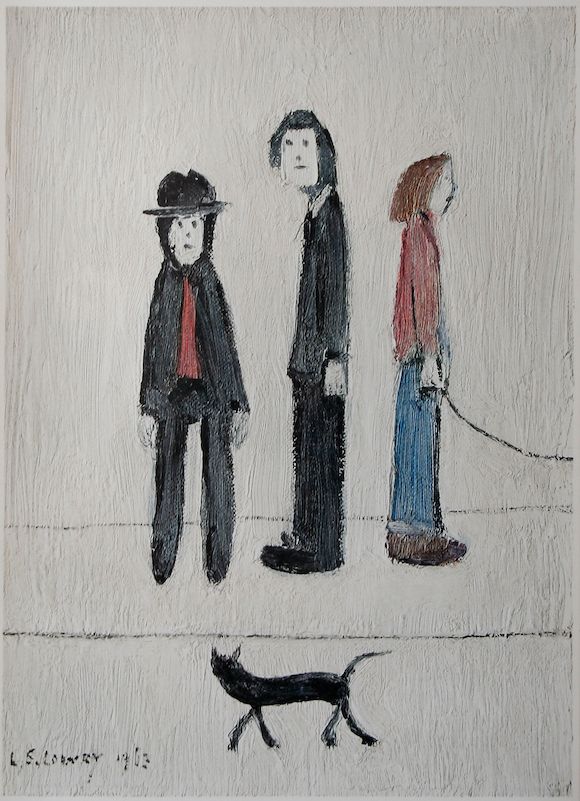 Bonhams : Laurence Stephen Lowry, R.A. (British, 1887-1976) 'Three Men ...