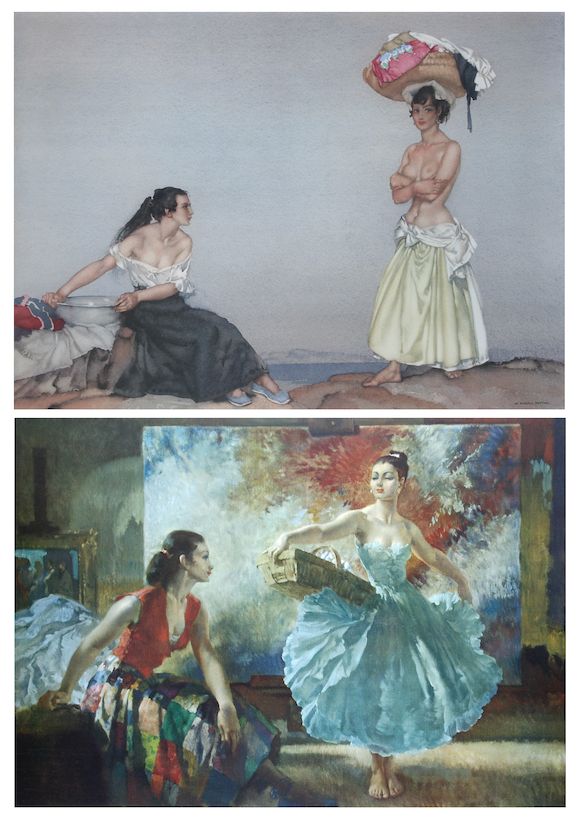 Bonhams : Sir William Russell Flint R.A., P.R.W.S. (British, 1880-1969 ...