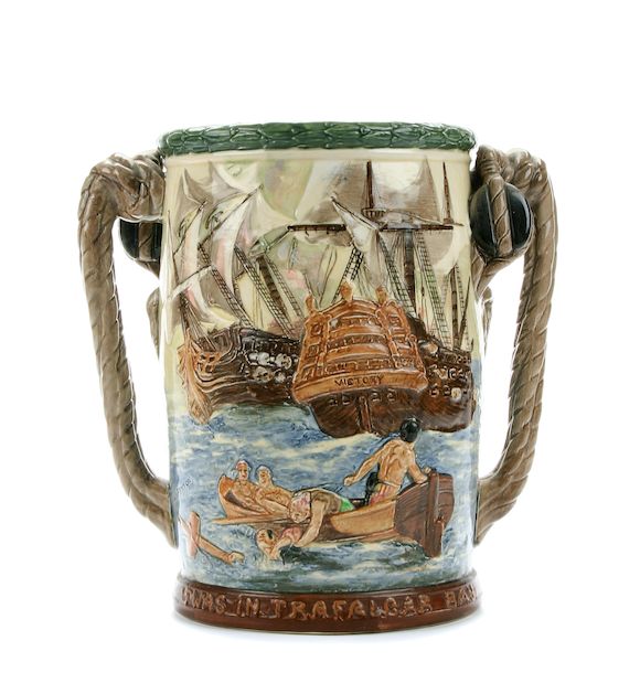 Bonhams : Jugs A Royal Doulton limited edition 'Admiral Lord Nelson ...