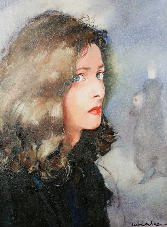 Bonhams : Robert O. Lenkiewicz (British, 1941-2002) Portrait of Mrs ...