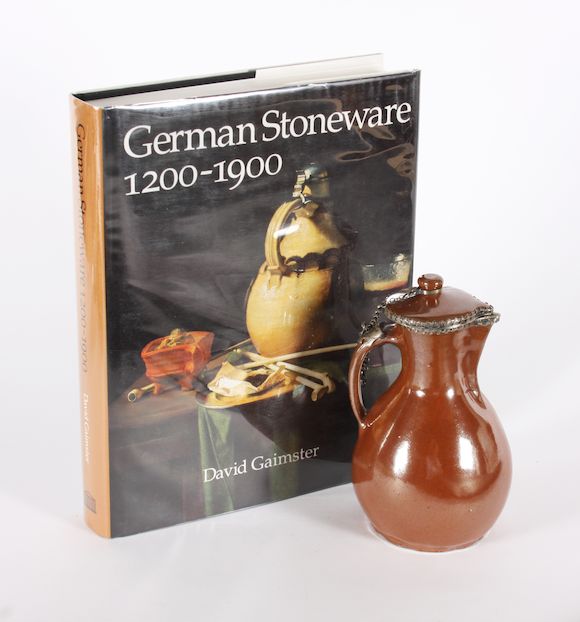 Bonhams : A Bunzlau jug and cover and a book by David Gaimster 'German ...