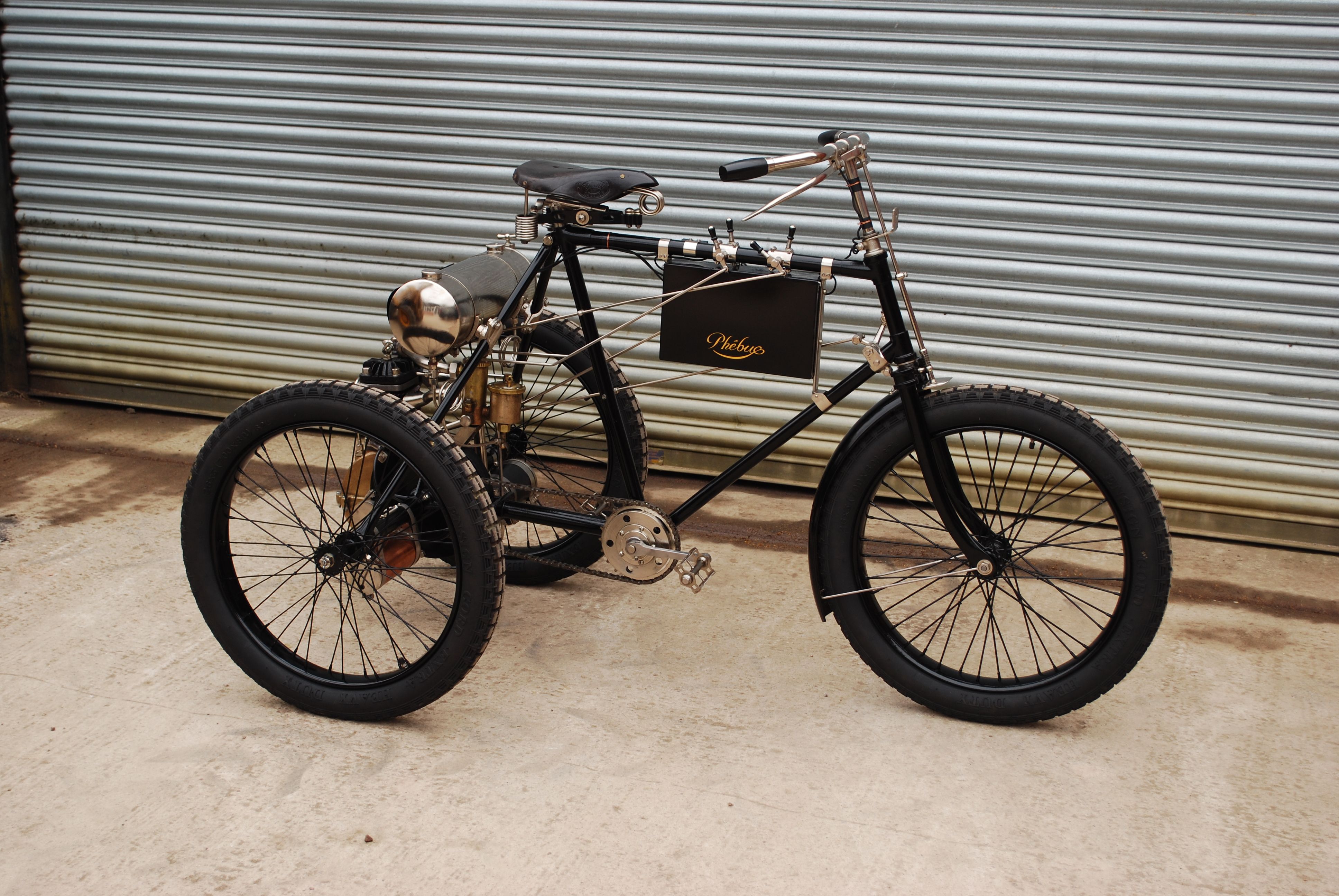 Bonhams Cars : 1898 Phébus 2¾hp Motor Tricycle Chassis no. 6908 Engine ...