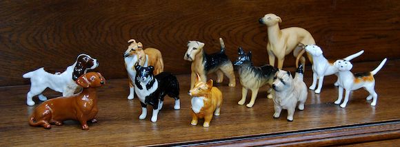 Bonhams : A group of Beswick dogs