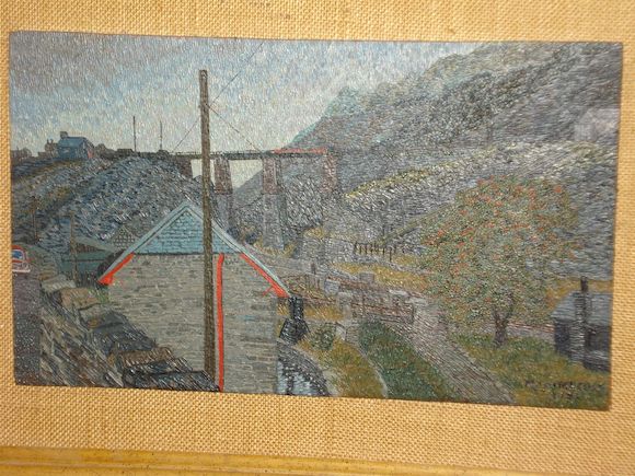 Bonhams : Malcolm J. Hitchcock (1929-1998) 'Oakley Quarries, Blaenau ...