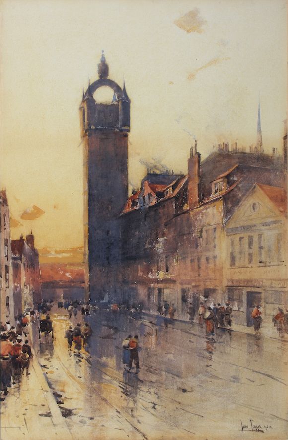 Bonhams : John Terris (British, 1865-1914) 75 x 48cm