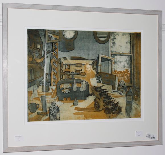 Bonhams : Richard Bawden (British, 1936) "Clutter"