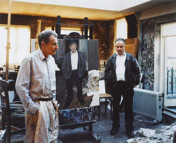 Bonhams : Ken Griffiths (New Zealander, born 1945) Lucian Freud & Bruce ...