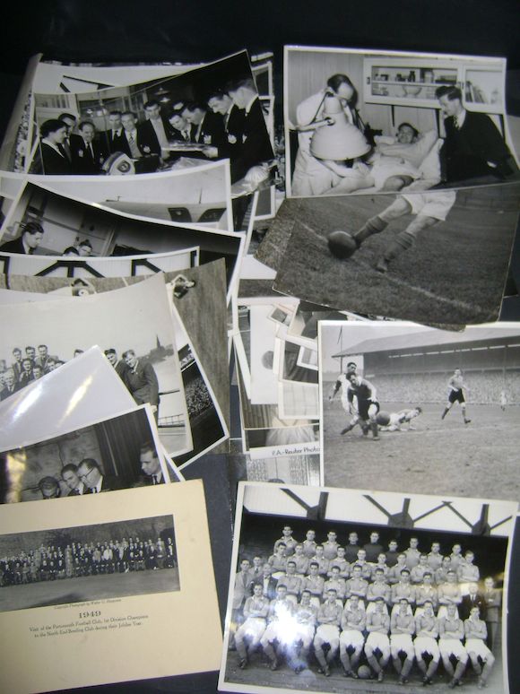 Bonhams : Jimmy Scoular: Portsmouth career photographs