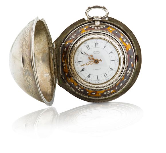 Bonhams : Edward Prior. A rare vintage 4 bodied key wind pocket watch ...